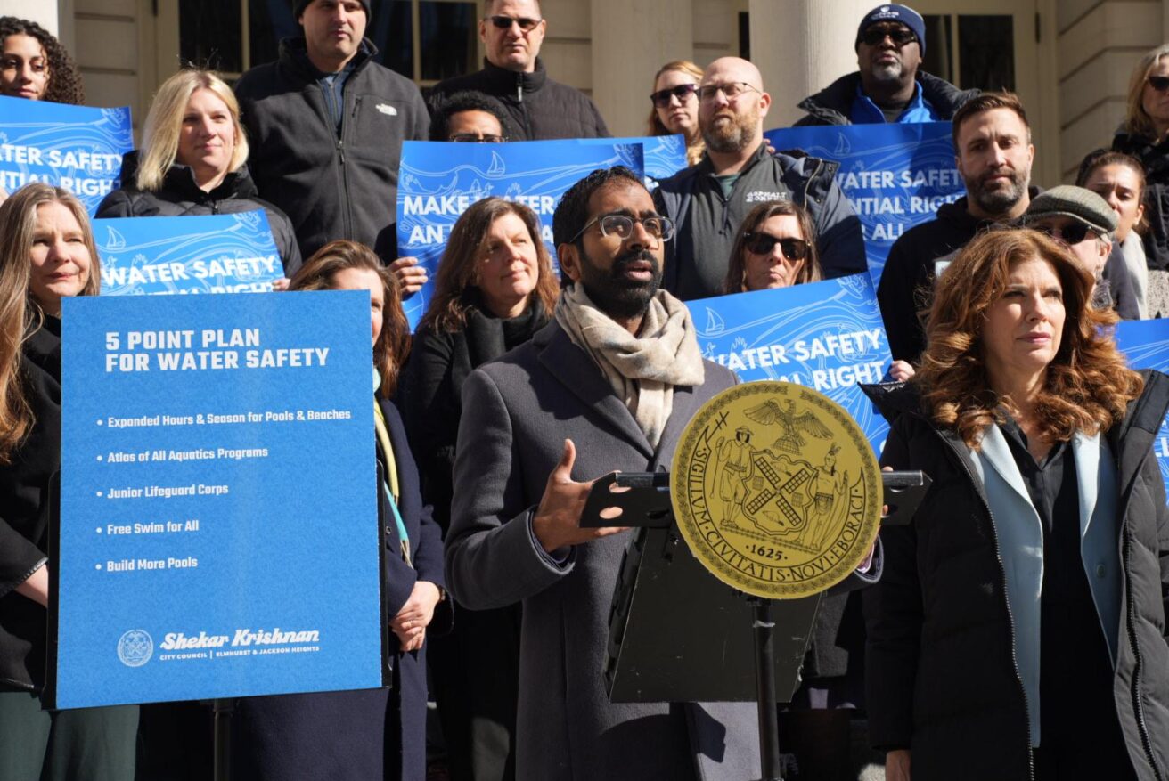 To Prevent Drownings, NYC Parks Chair Shekar Krishnan and Aquatics ...